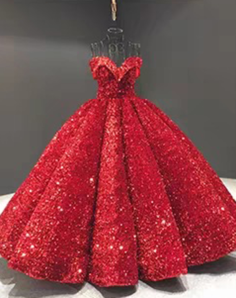 2019 modest red prom dresses collection