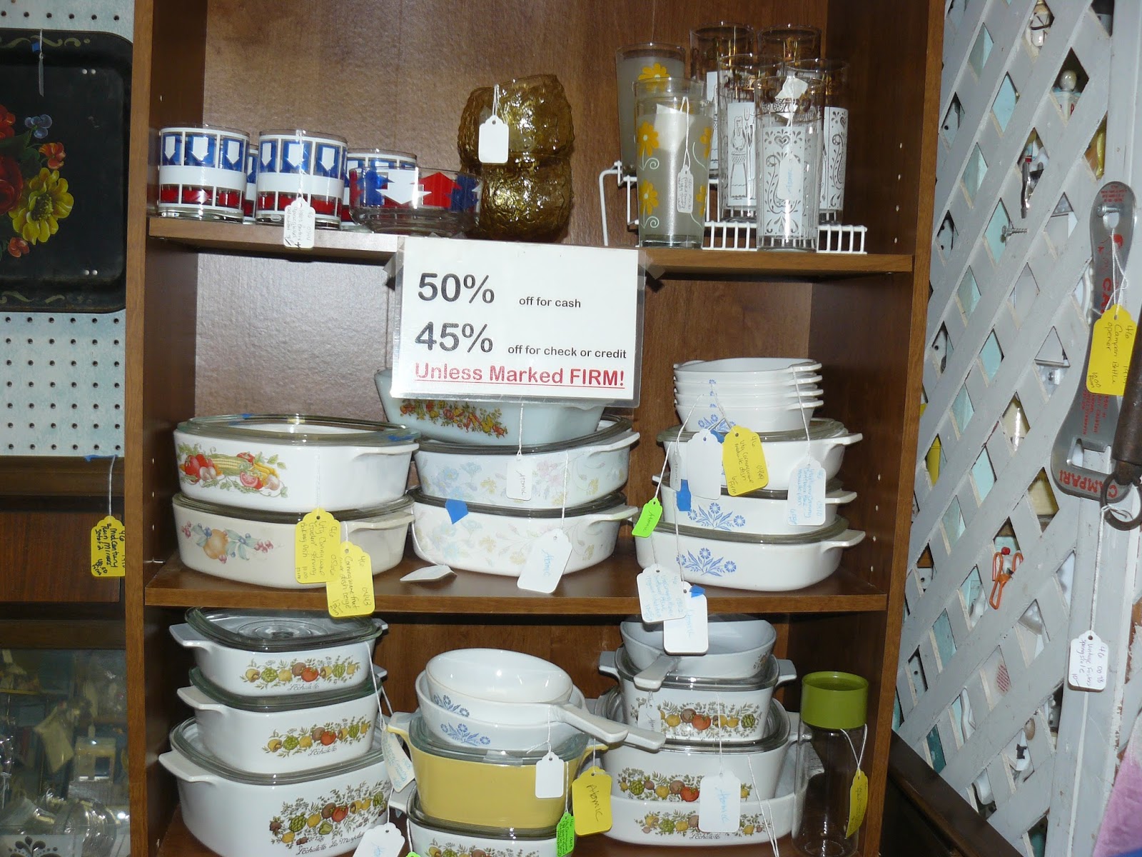 SCRANBERRY COOP : Blue CornFlower and Spice of Life Classic Corning ...