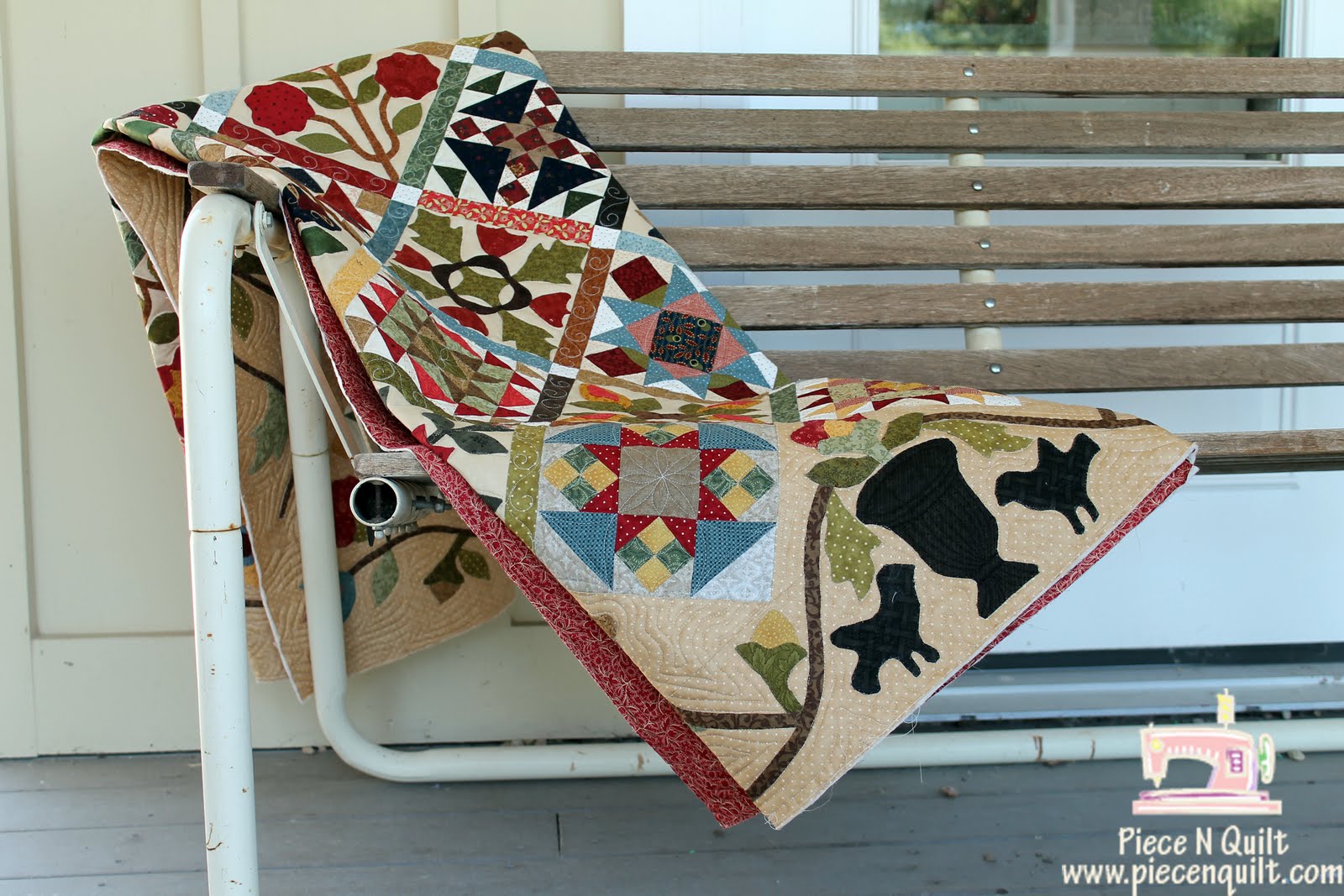 Piece N Quilt: Pieces of Time {a sampler quilt}