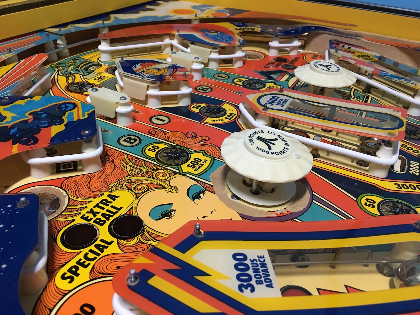 In Progress - Atari Space Riders (1978) | Pinball info