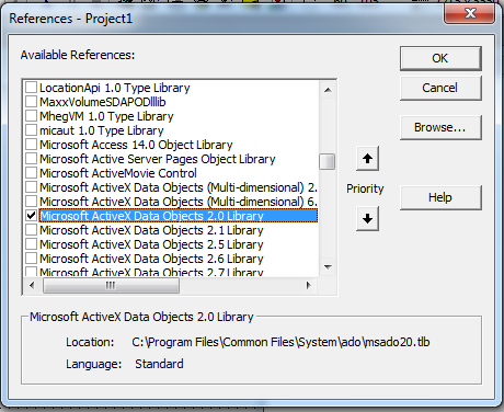 Lilis Suryani: Cara Mengkoneksikan Database SQL Server Ke Visual Basic 6.0