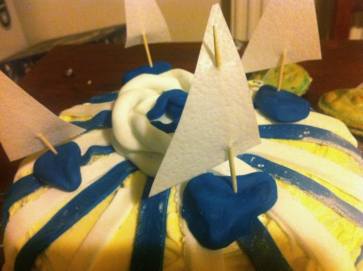 Frodo in Wonderland: The Sailing Birthday Cake