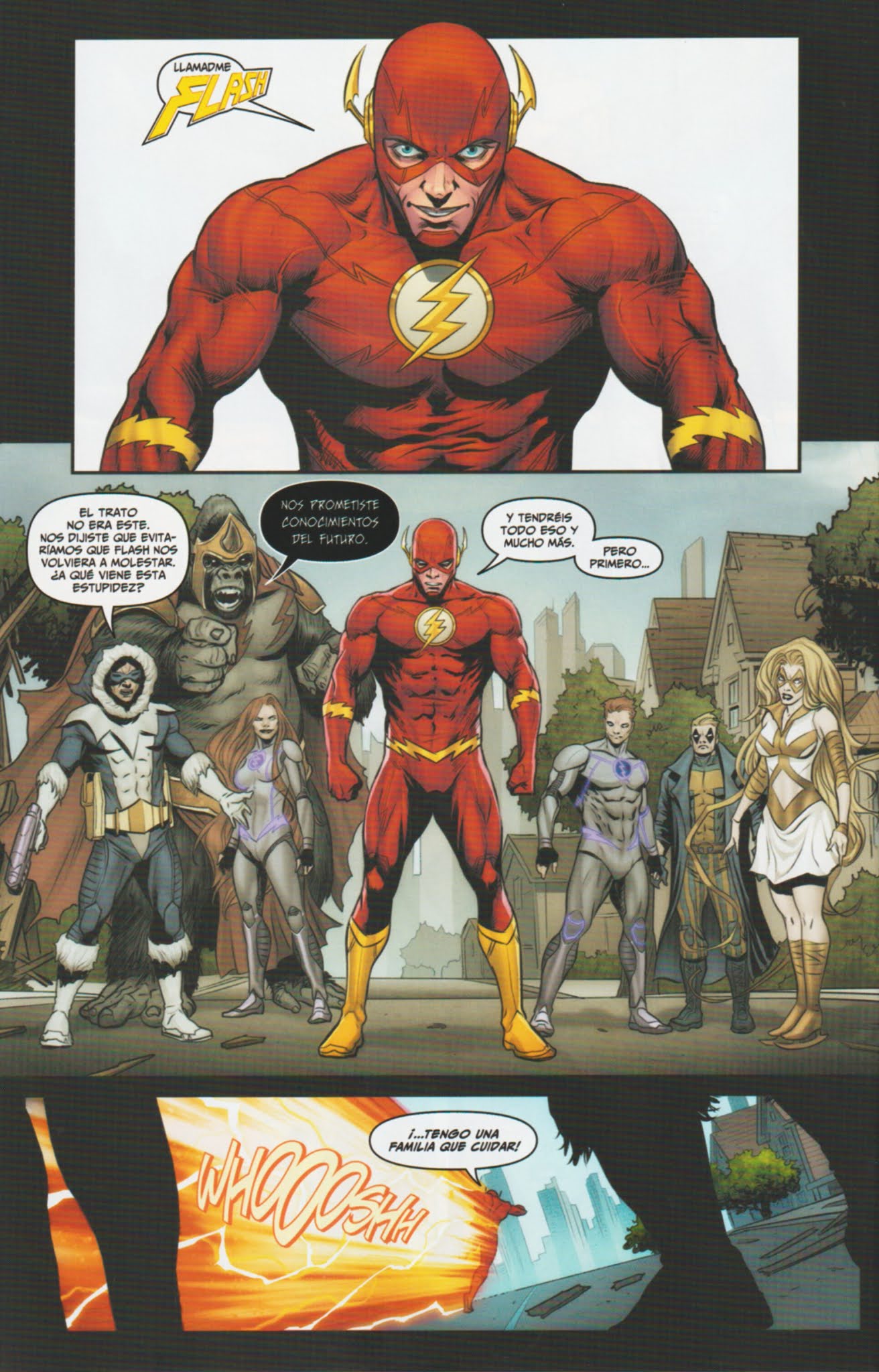 Galicia Comic: Flash 66 - Renacimiento 52 (The Flash 757 - 758)