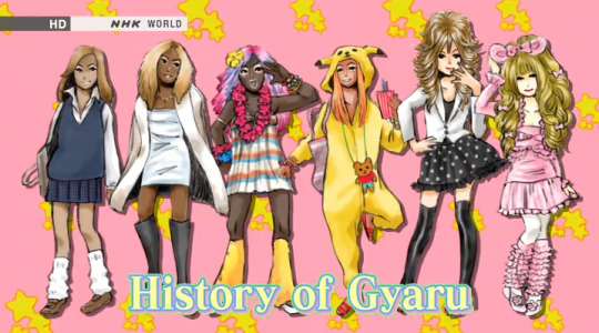 Gyaru basic styles