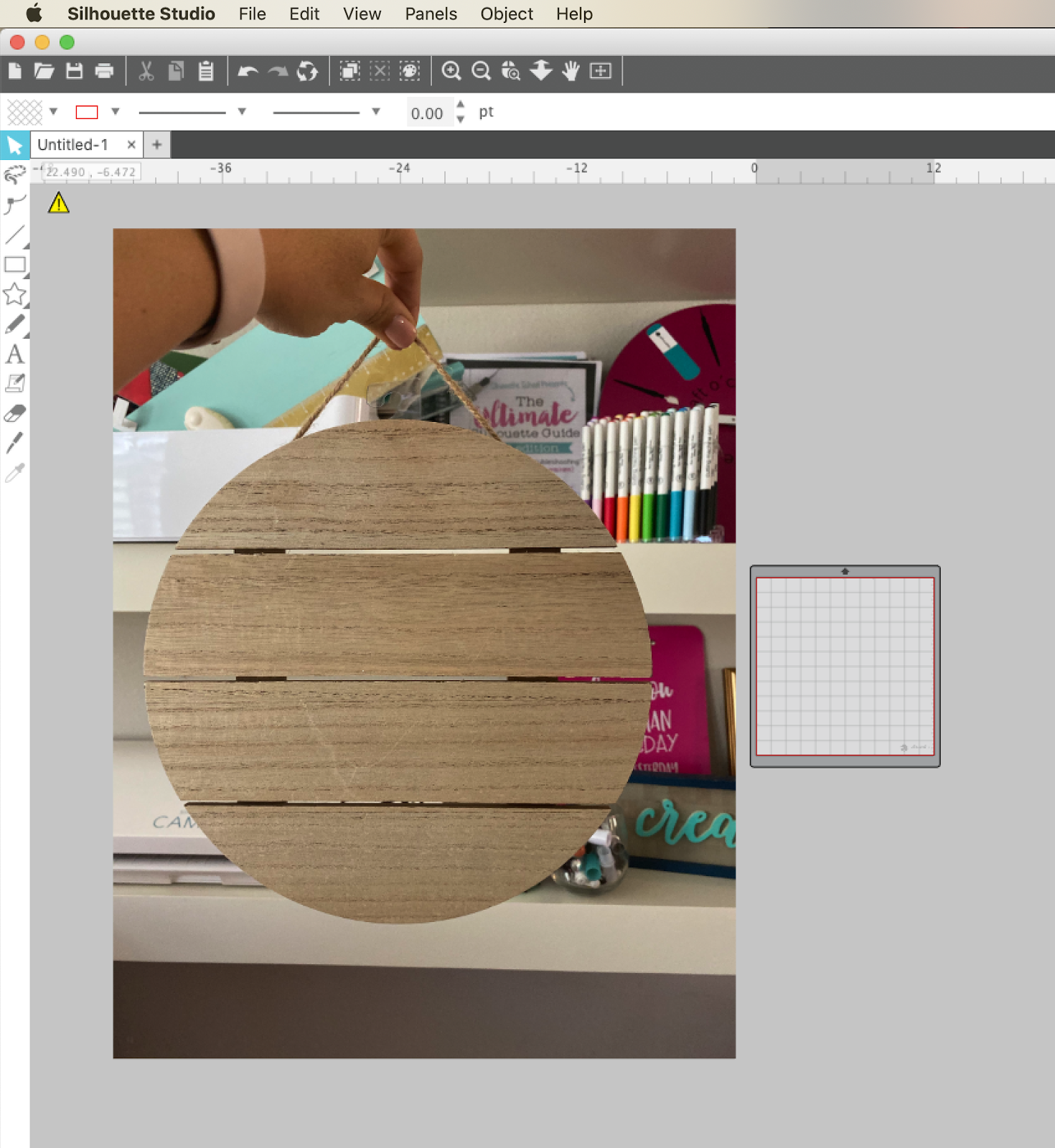 How to Design for Wood Signs with Slats in Silhouette Studio ...