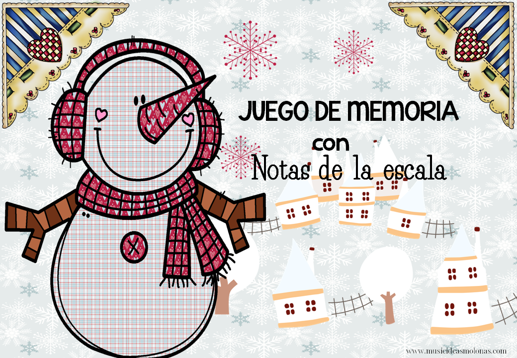 Juego de memoria con notas de la escala [Music Ideas]