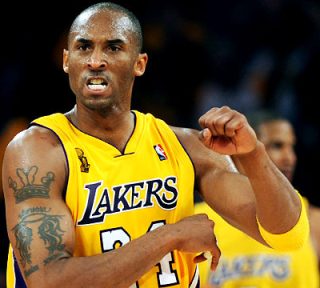 Flight of the Pop Vulture: Kobe Bryant: The 'Fro, The Scowl and His ...