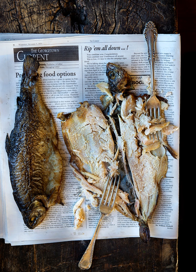 Smoked Trout 'Brandade' - WILD GREENS & SARDINES