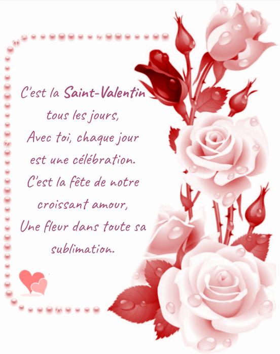 Saint-Valentin 2022 : SMS & Messages les plus romantiques | Poèmes ...