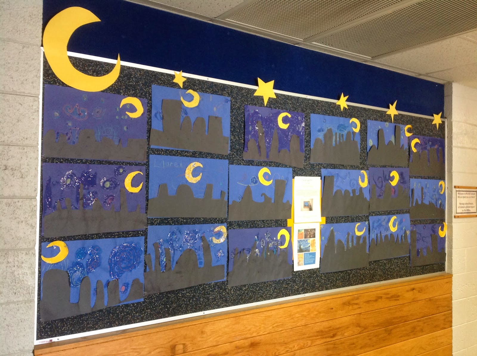 The Artsy Fartsy Art Room: Kindergarten and Starry Night