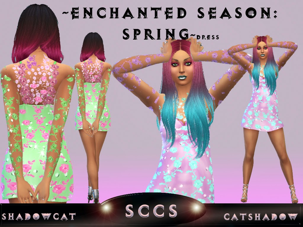 Sims4 SccS-Catwalk: ~ Enchanted Season: Spring