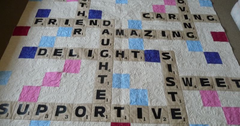 Woomba Woomba: Scrabble Quilt