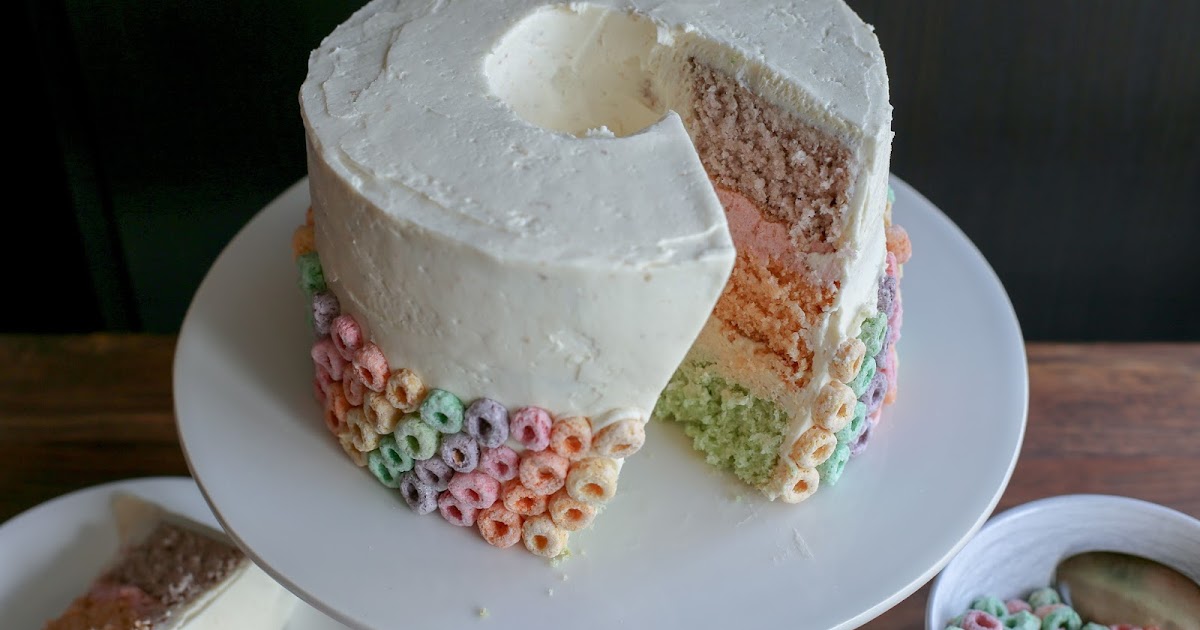 Smart Cookie: Froot Loop Cake