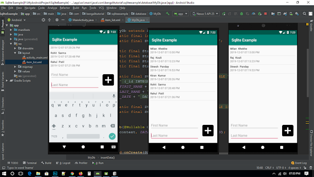 Android SQLite Database Create | Android SQLite | Database Create | How ...