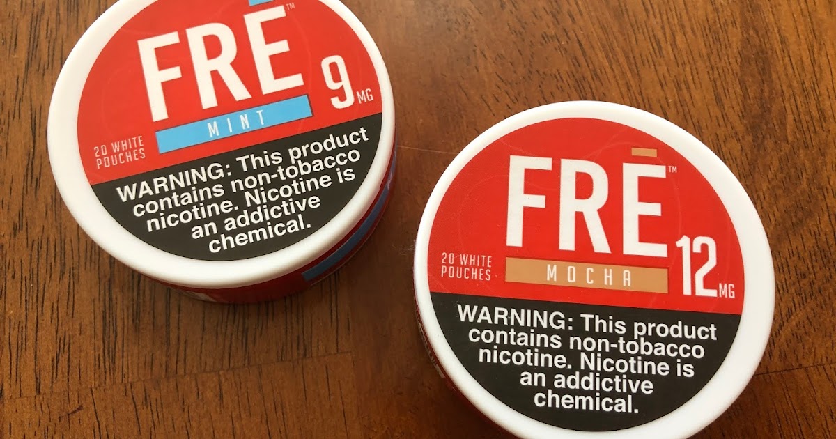 Frē Nicotine Pouches (Mint & Mocha) - Review. 17 November 2020.