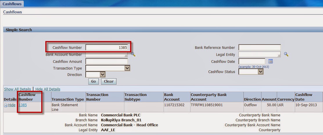 Oracle E Business Suite R12: Oracle EBS - Cash Management : Creating ...