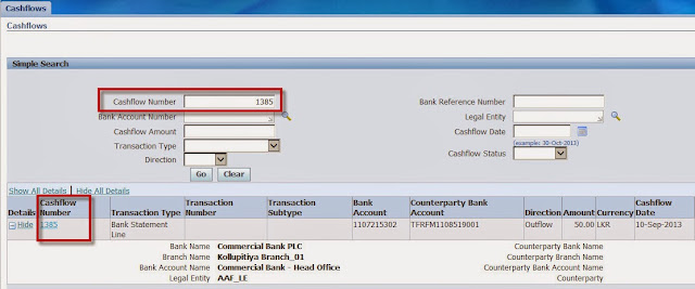 Oracle E Business Suite R12: Oracle EBS - Cash Management : Creating ...