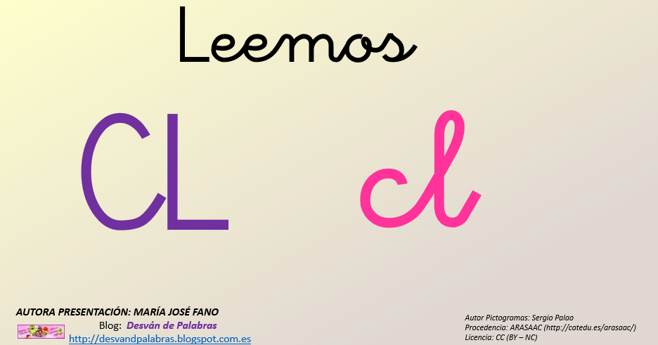 Desván de Palabras: GRUPO CONSONÁNTICO "CL"