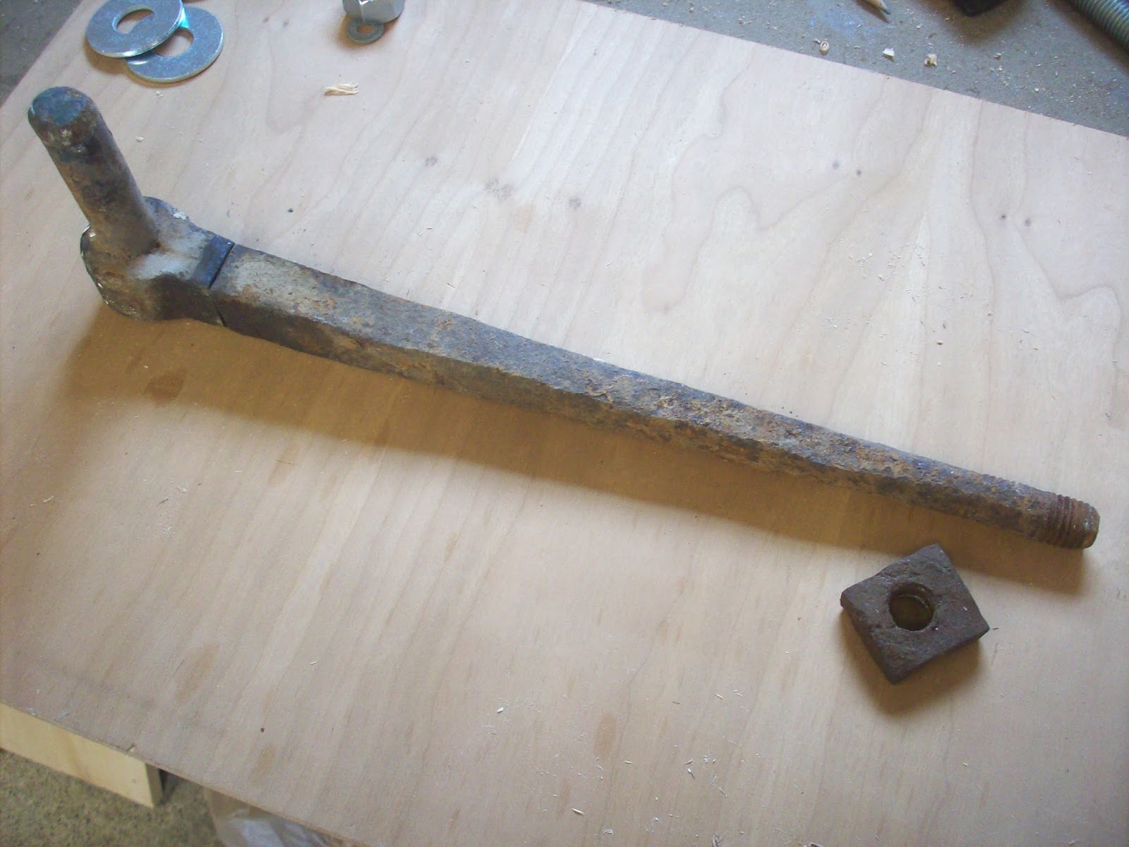 4 acres and a stream: Using Old Strap Hinges and Pintles