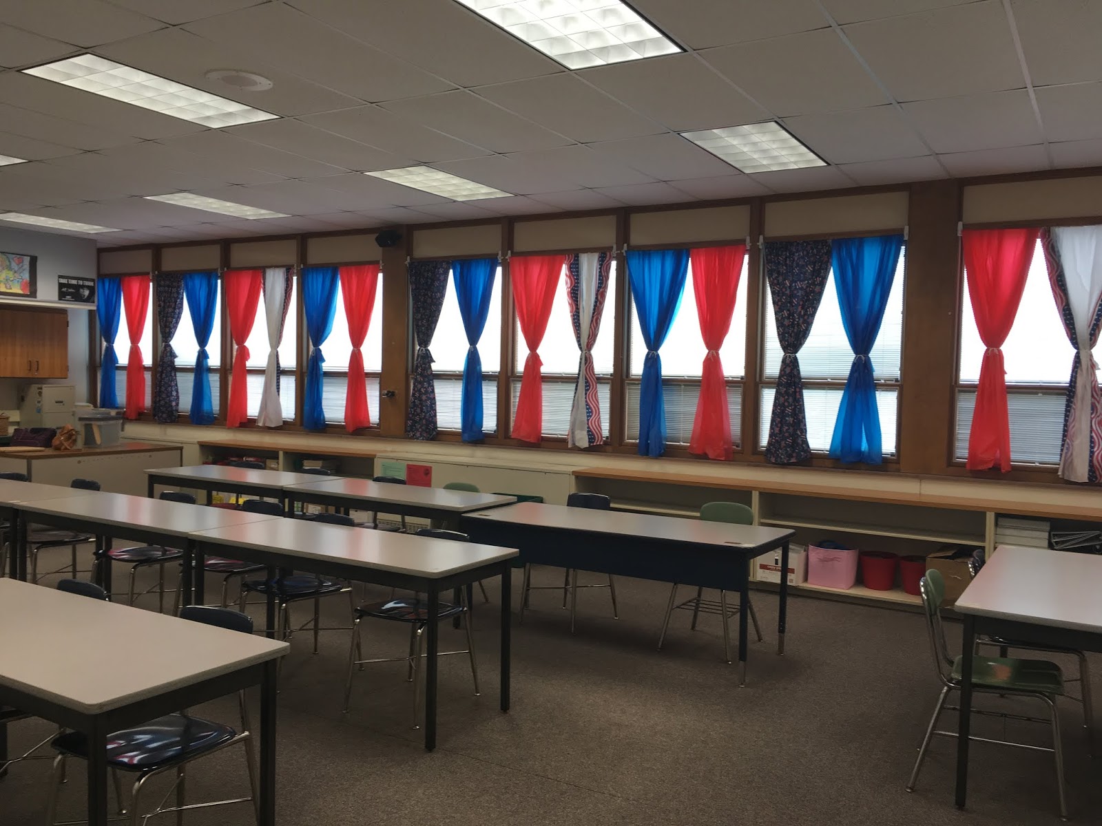 Classroom Window Makeover