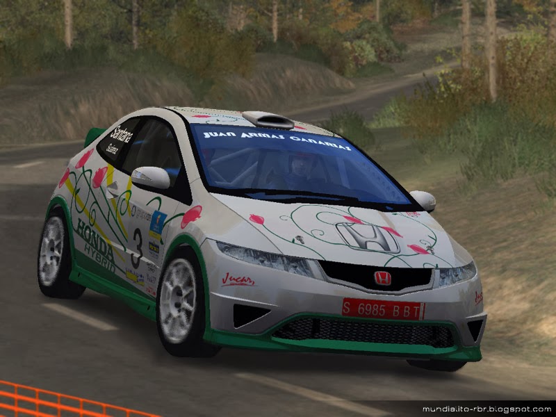 Mundialito RBR - Skins Richard Burns Rally: Honda Civic R3 - Santana ...