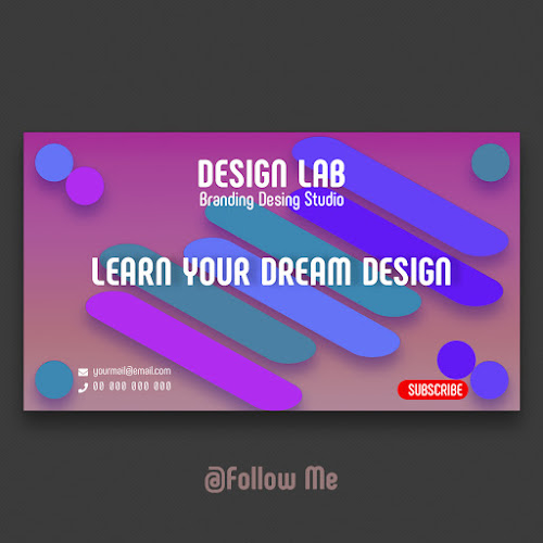 DesignLab Banner Design for Instagram and YouTube Thumbnail Design - HR ...
