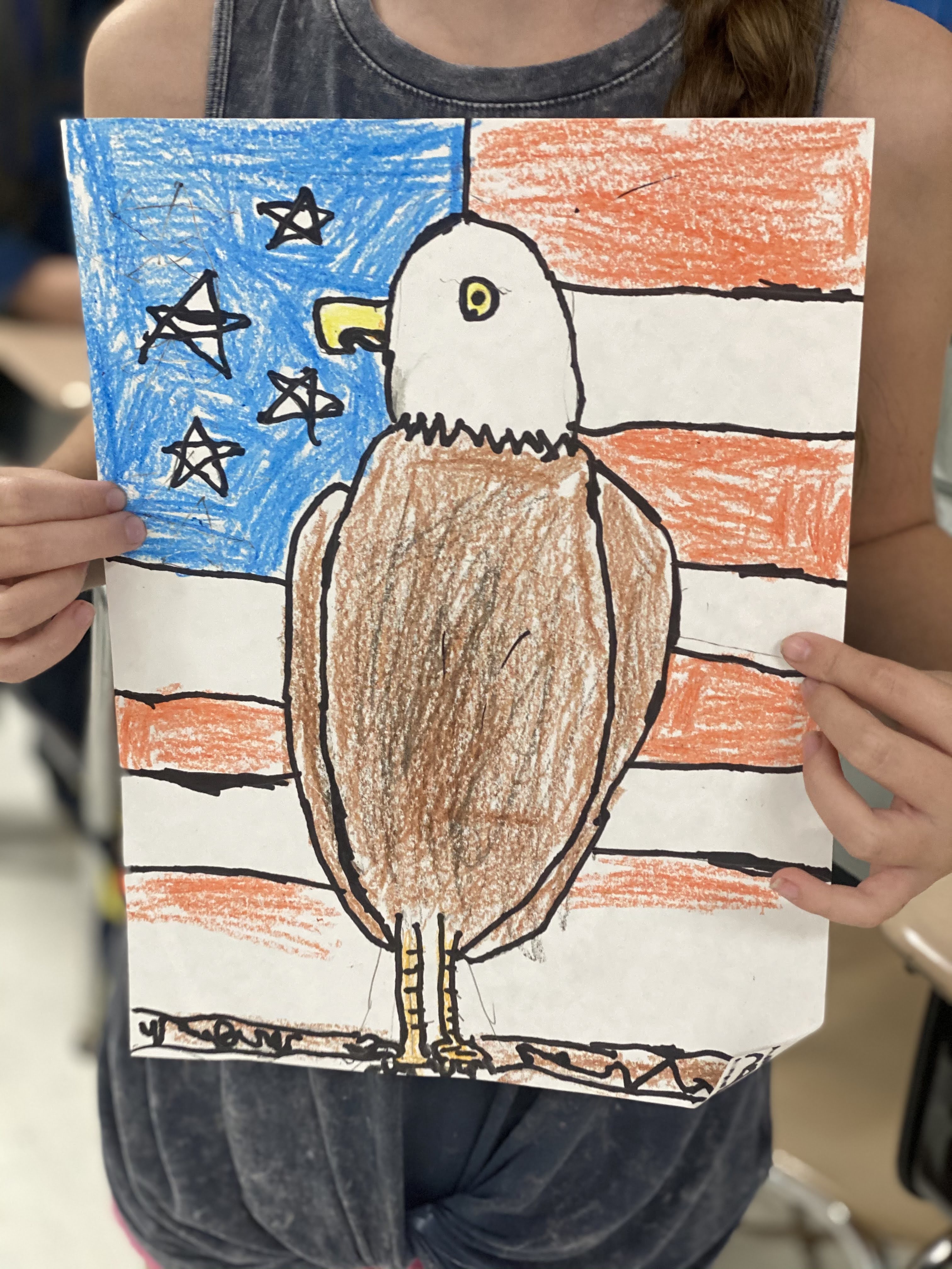 Elements of the Art Room: Patriotic art for Veterans Day!