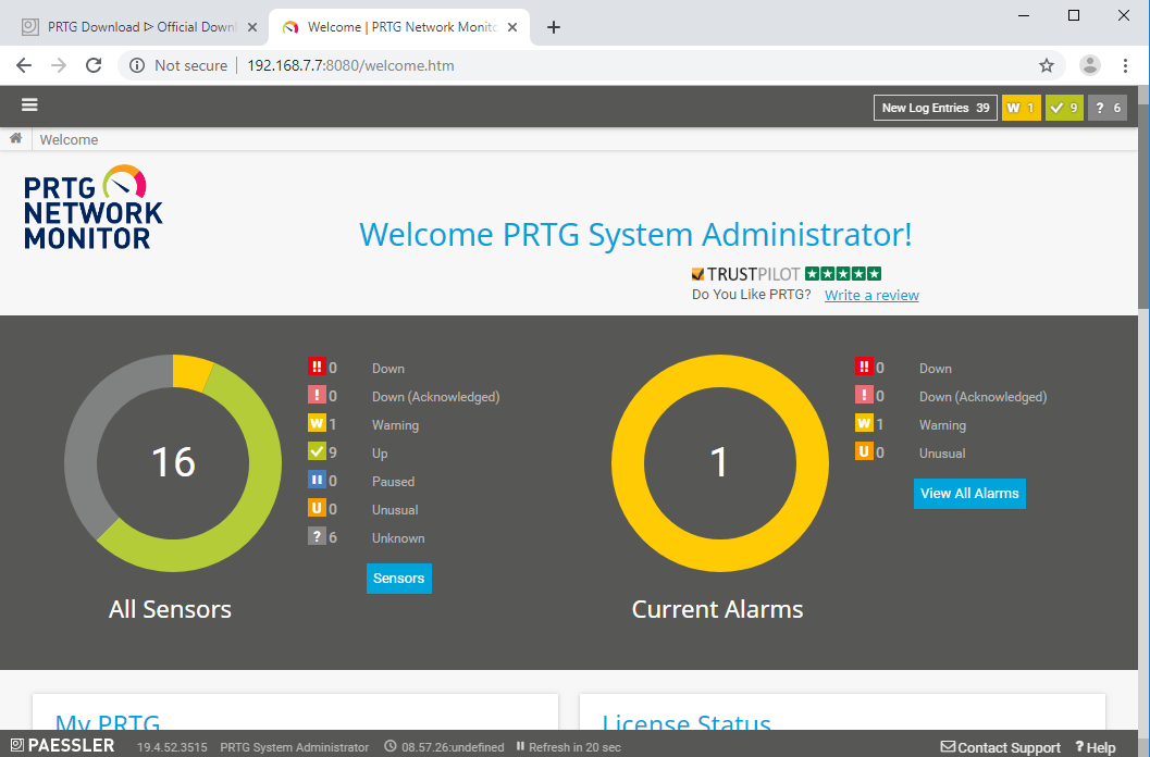 Konfigurasi Sistem Kontrol & Monitoring