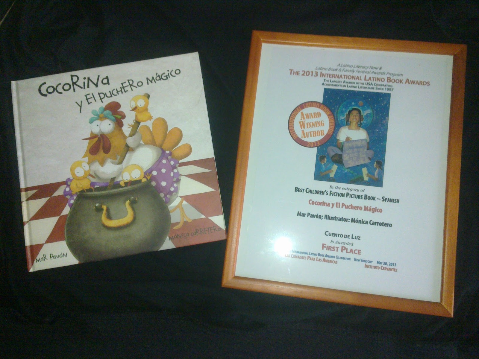 Mar Pavón: ¡COCORINA GANA UN PRIMER PREMIO EN NY