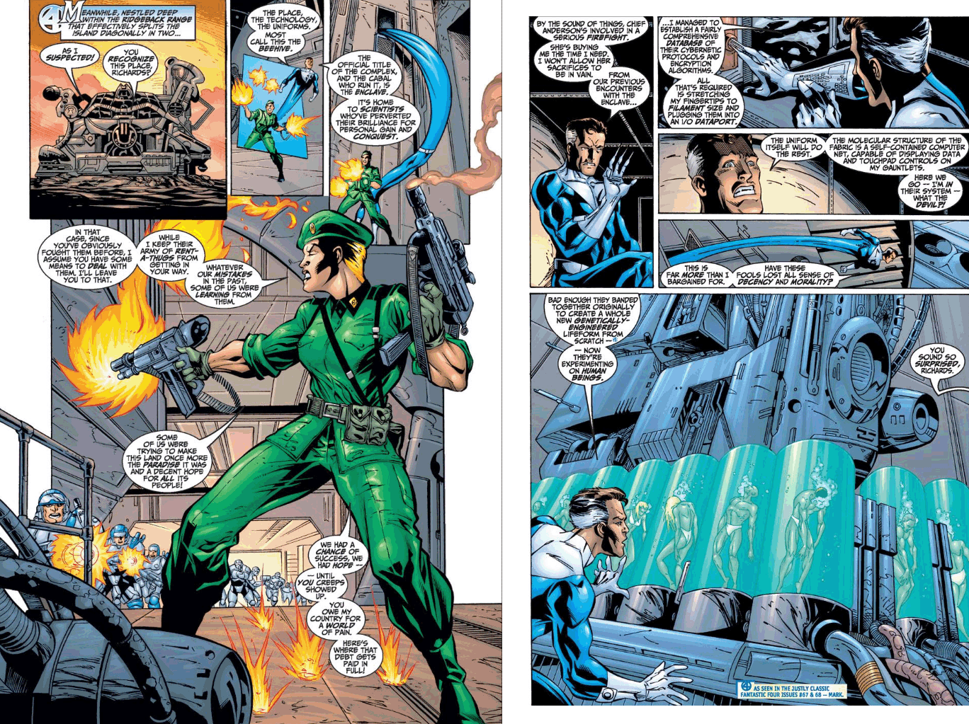 The Peerless Power of Comics!: The Refurbished Threat Of... The Enclave!
