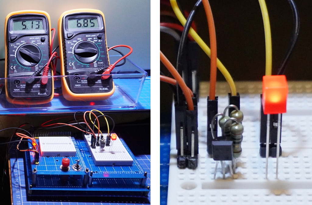 LM334 Constant Current Source Test - Part 1/5 (Small current (7mA ...