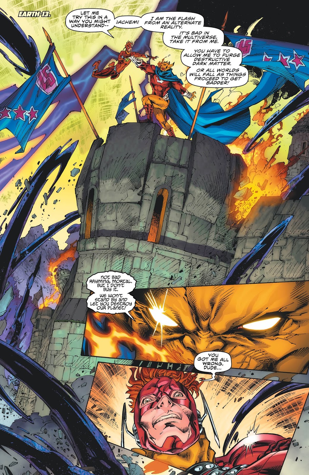 Weird Science DC Comics: PREVIEW: Flash Forward #4