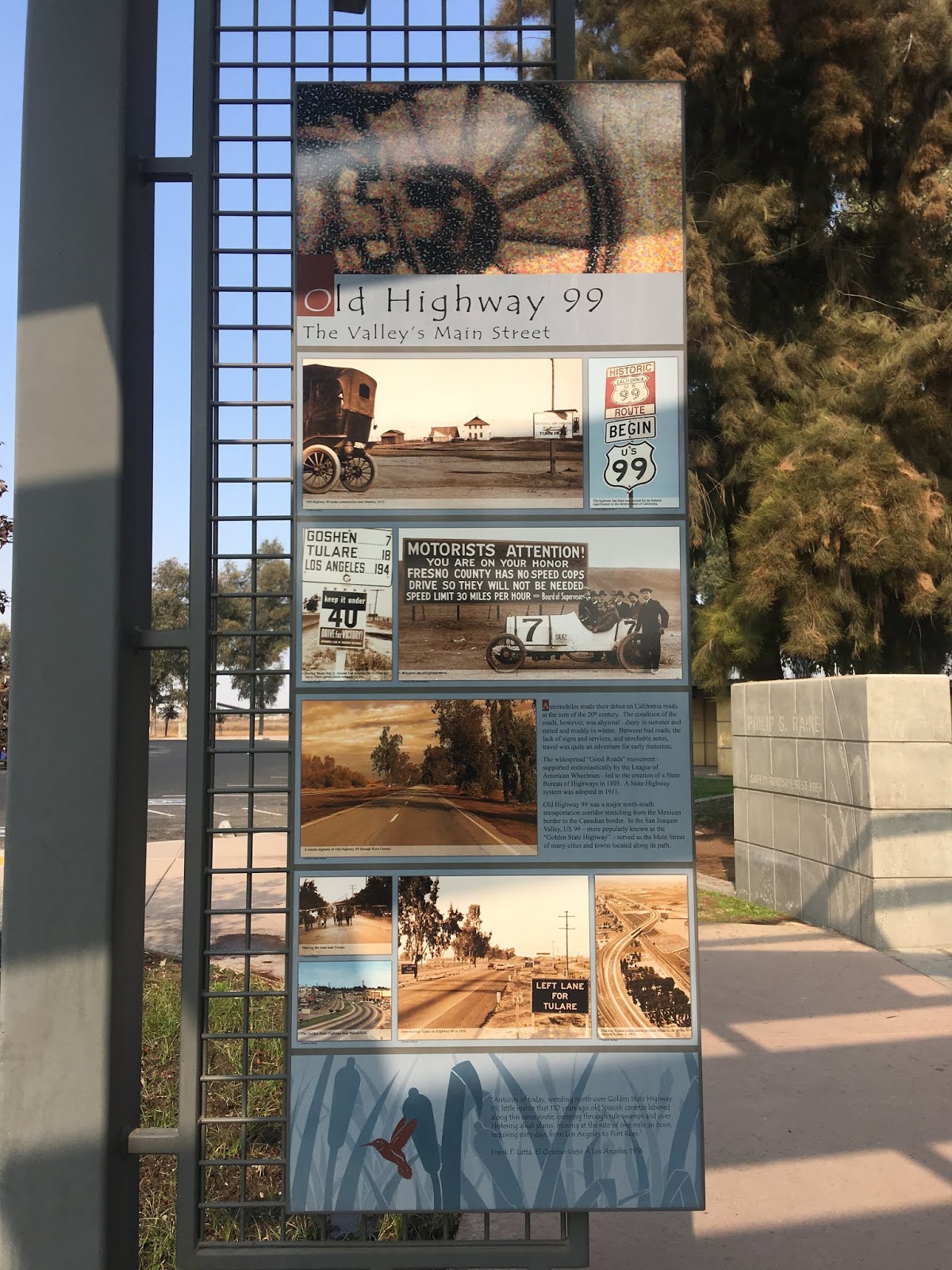 California State Route 99/Old US Route 99 Freeway Part 1; Interstate 5 ...