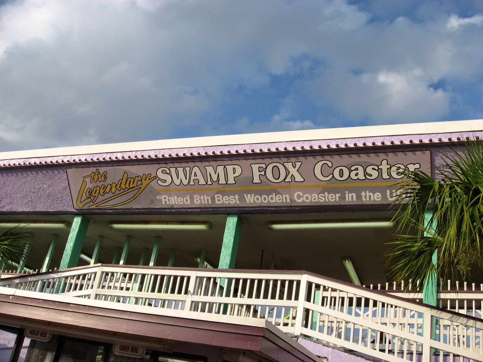 A look at the Swamp Fox at Family Kingdom, Myrtle Beach, SC | Coaster ...