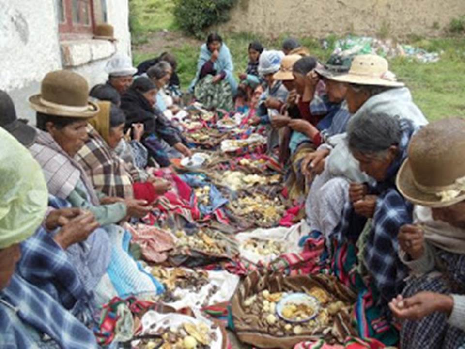 ESPIRITUALIDAD ANDINA: EL APTHAPI PARA COMPARTIR