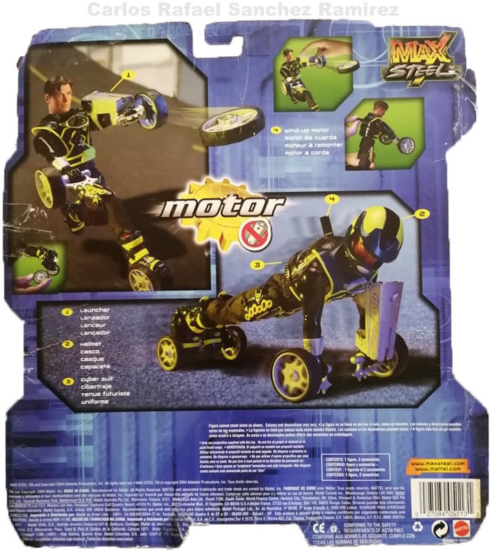 Max Steel Fanáticos: Línea Max Steel Extreme 2004 Completa