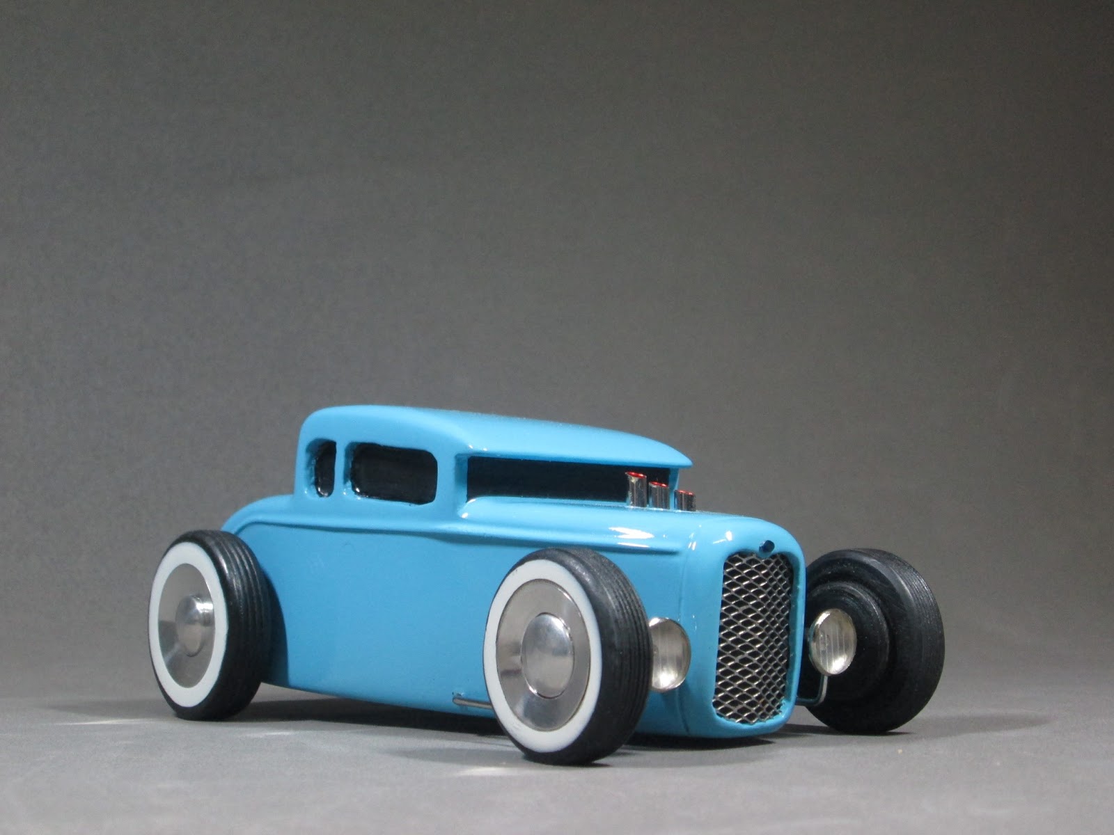 Mecca's Kustom Garage: Little Blue Coupe
