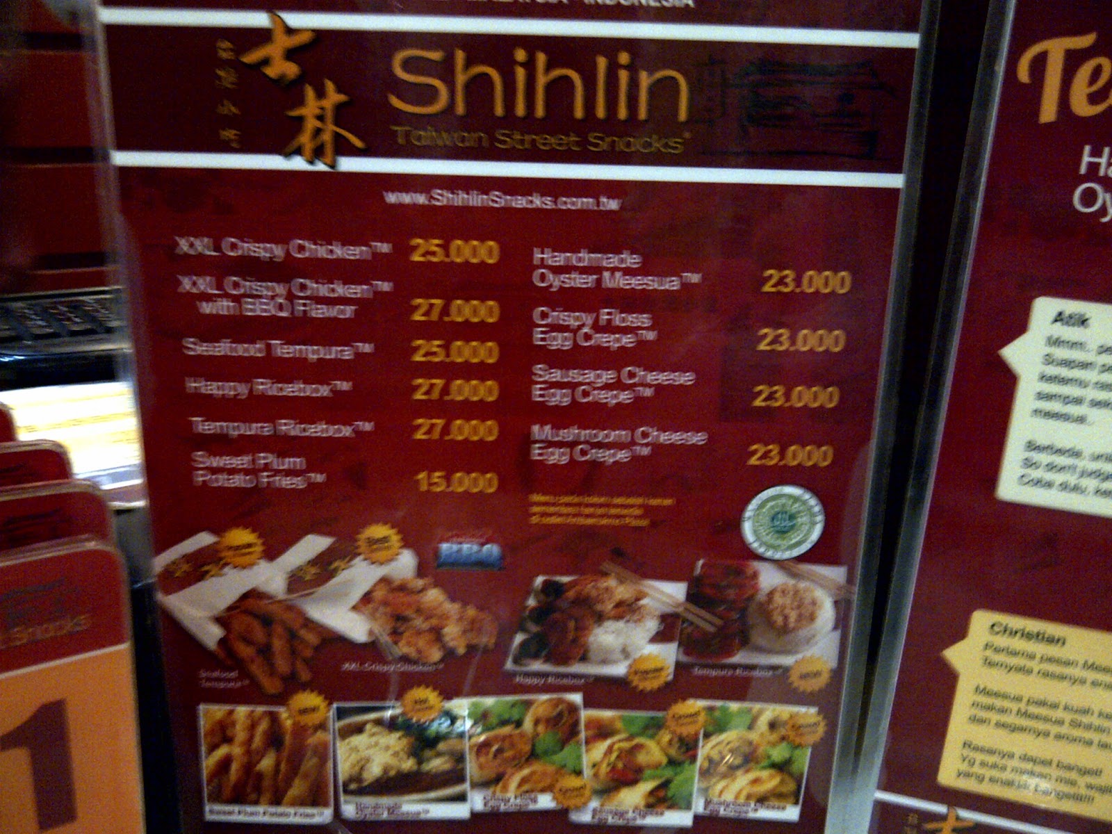 Kuliner Jogja Ala Liberty : Shihlin (Jogja)