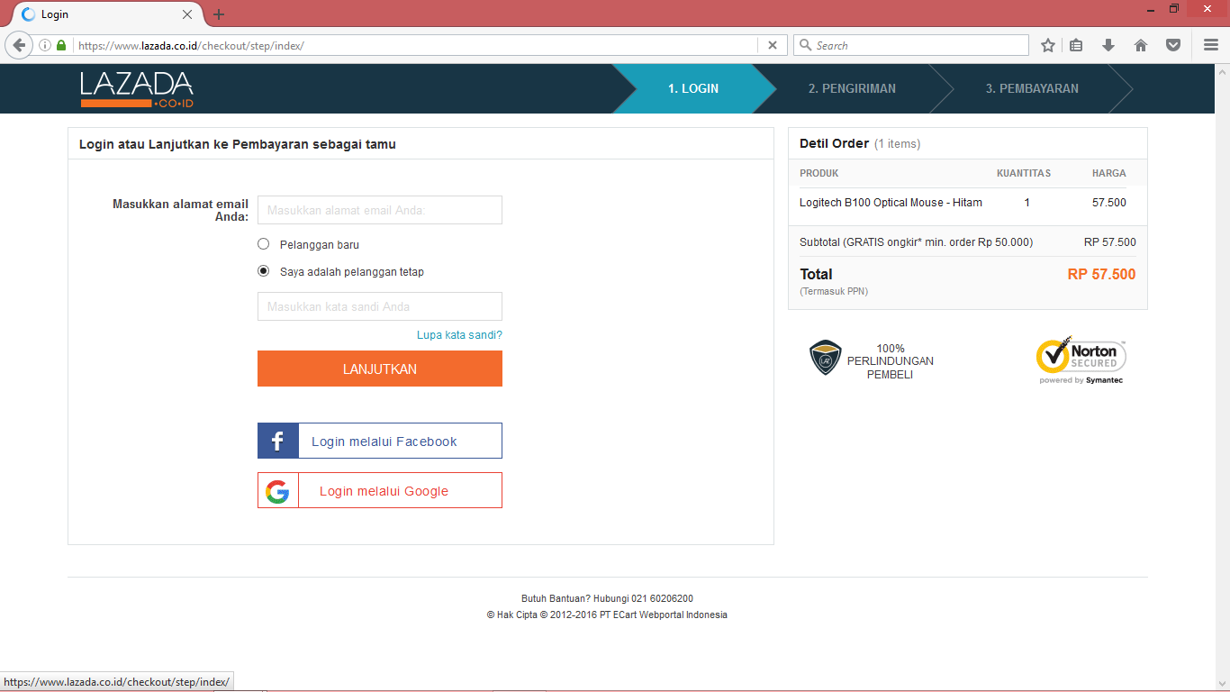 pengalaman aku beli barang dilazada