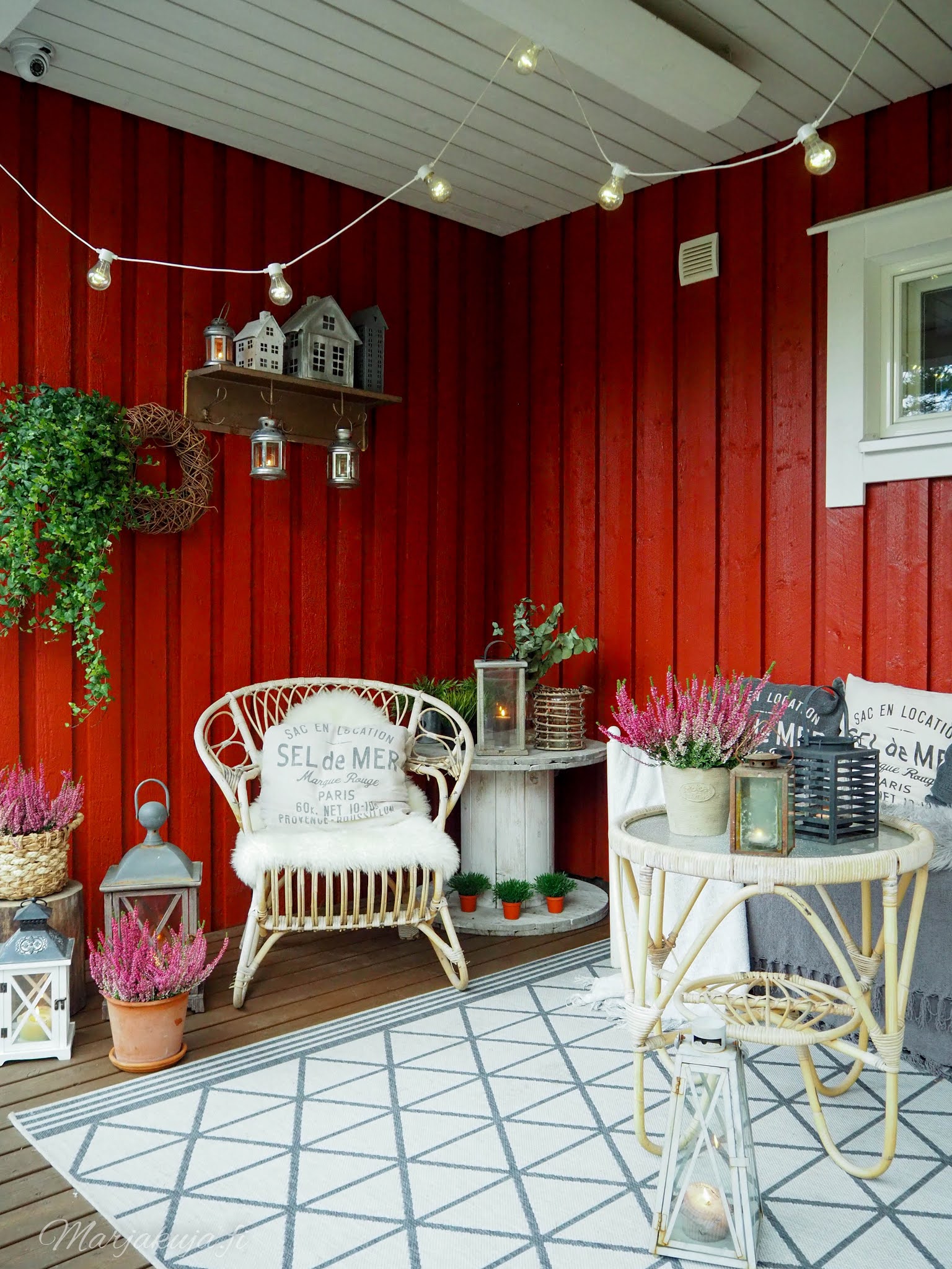 SYKSYISEMPI TERASSI - SISUSTUS & LIFESTYLE -blogi | www.marjakuja.fi