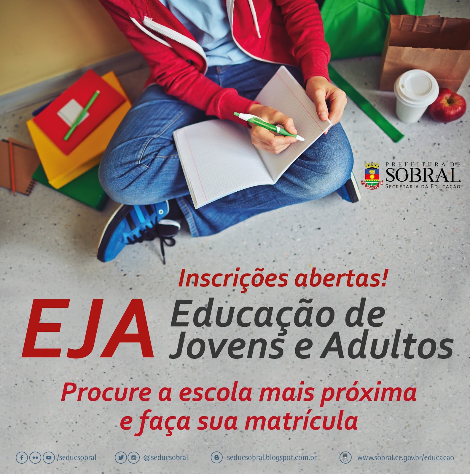 Secretaria da Educação de Sobral: Abertas matrículas da Educação de ...