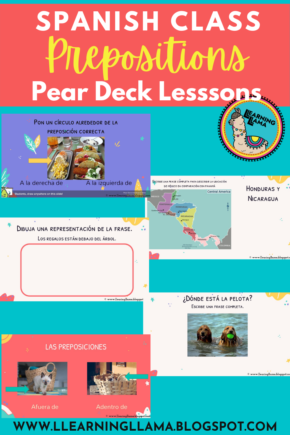 How to Use Pear Deck in Spanish Class - Llearning Llama