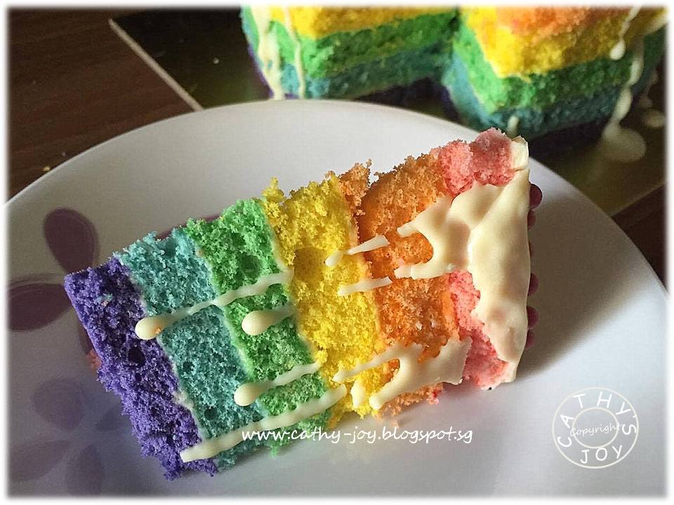 cathy's joy: 'One Piece' Chopper Rainbow Cake