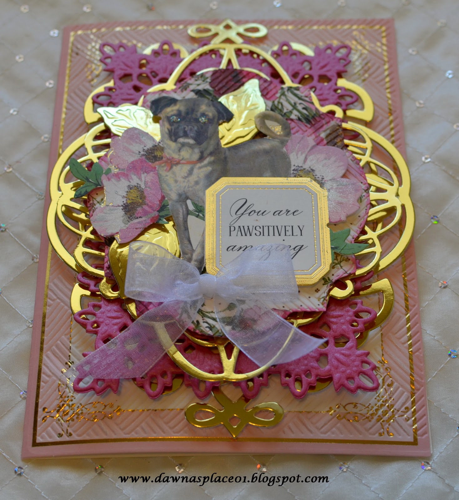 Dawna's Place: You Are Pawsitively Amazing Card