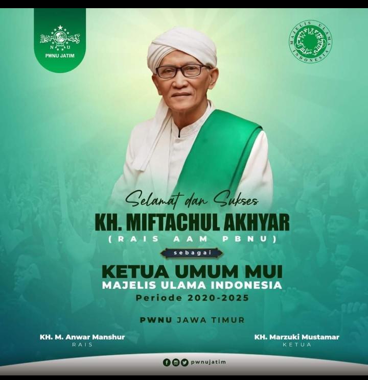 Mengenal Rais Aam PBNU KH Miftachul Akhyar Terpilih Jadi Ketum MUI 2020-2025 | Berita Utama