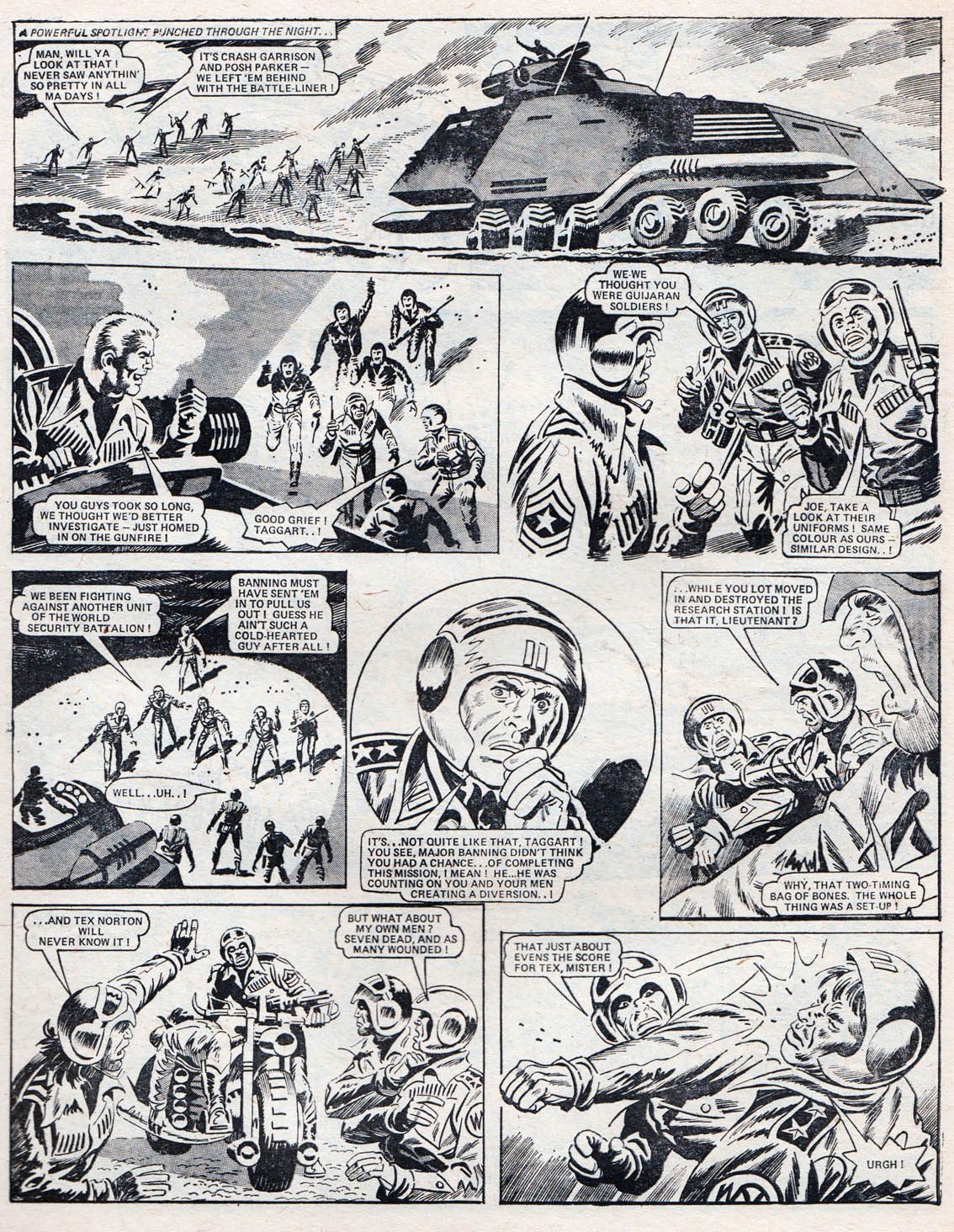 BLIMEY! The Blog of British Comics: Ron Turner's SPINBALL WARS (Battle ...
