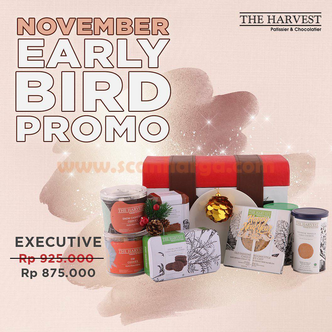 The Harvest Promo EARLY BIRD Executive Hampers | scanharga