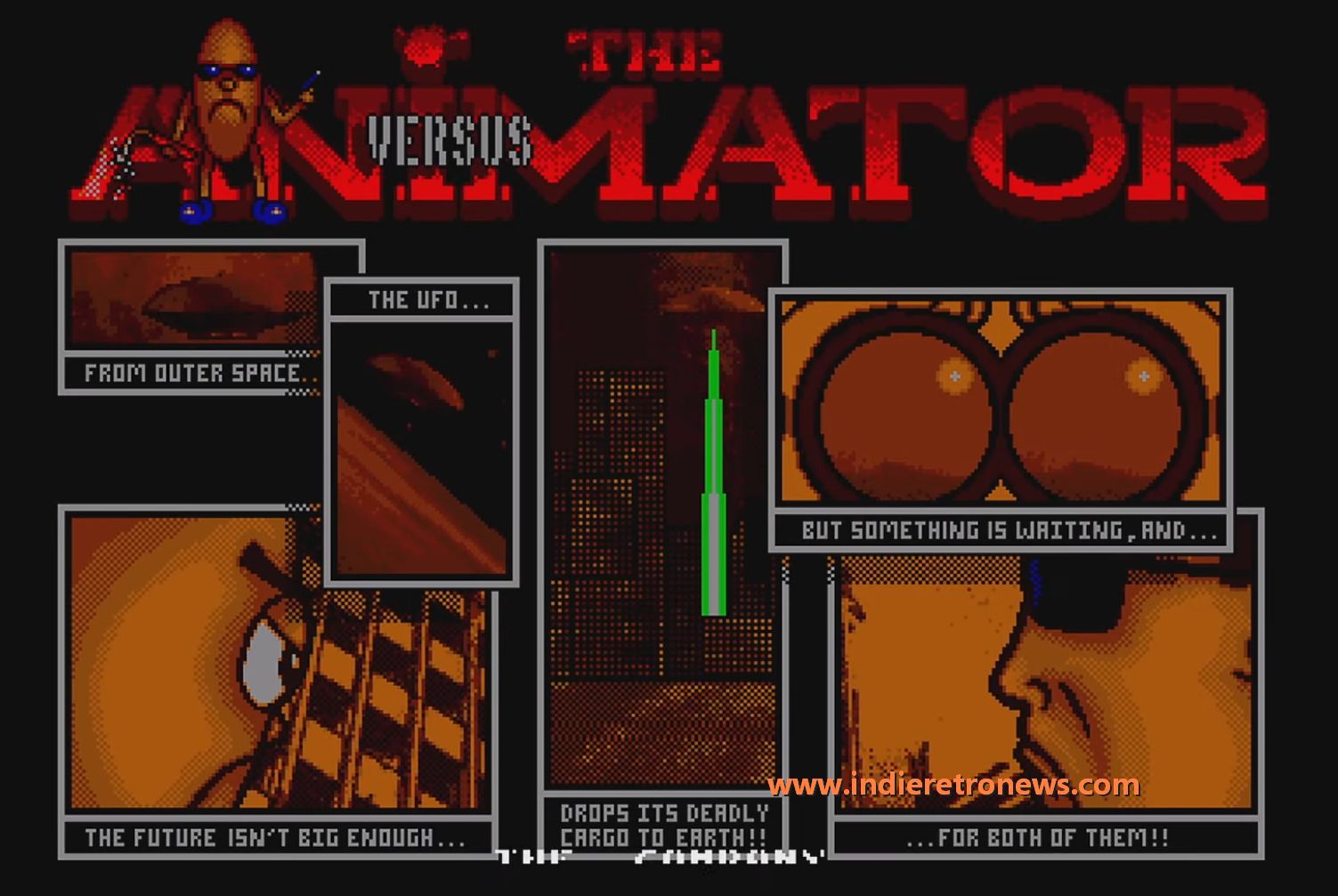Indie Retro News: Bean Vs The Animator - Blasting enemies in this ...