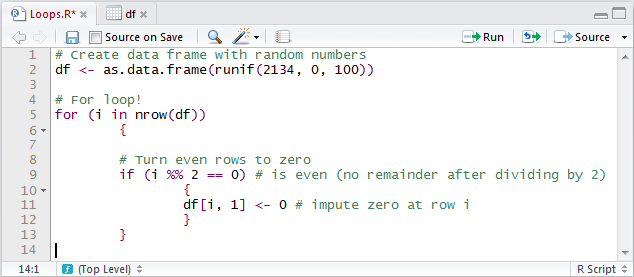 Probably a better way: Smart dumb for loops – R