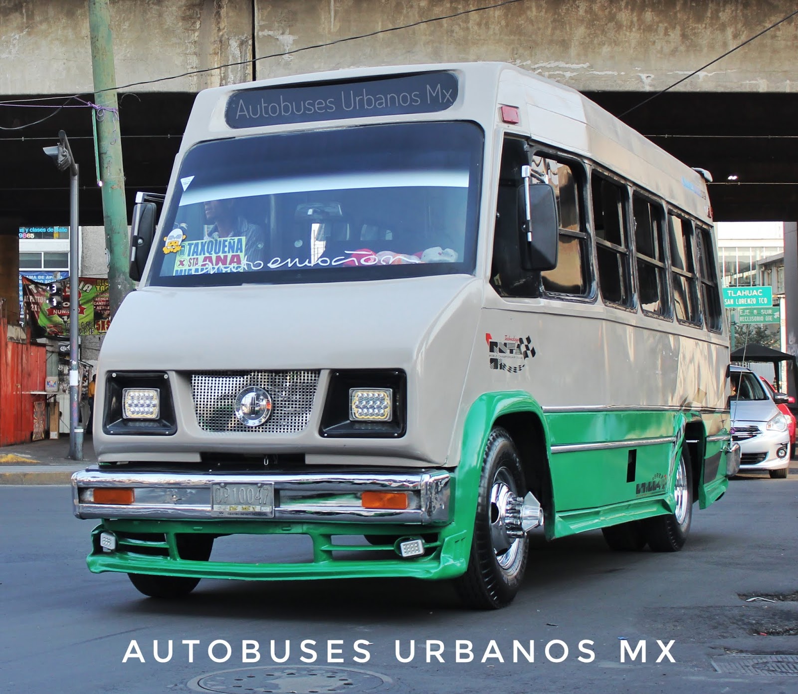 Transporte público, autobuses y microbuses CDMX.: Microbús Ford Eurocar